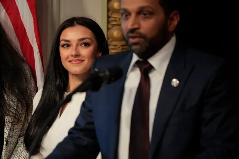 FBI Director Kash Patel’s girlfriend sues MS NOW over reporting on his ...