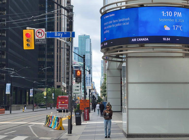 La Bourse de Toronto clôture en baisse, Wall Street en hausse