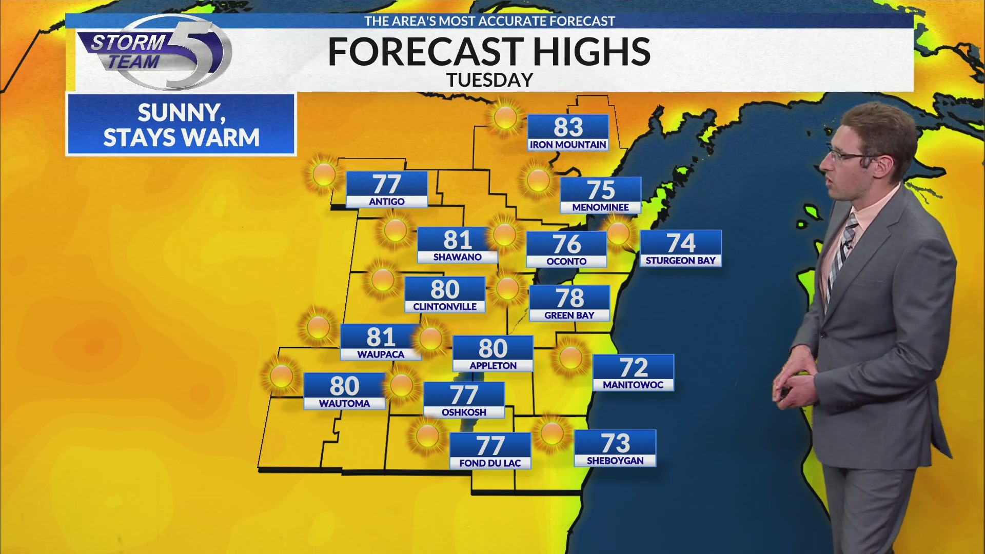 Monday evening forecast 6-1-26