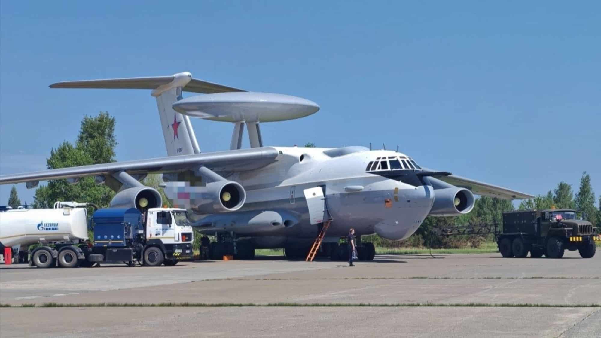 Image shows Russia fielded a new A-50U airborne early warning aircraft