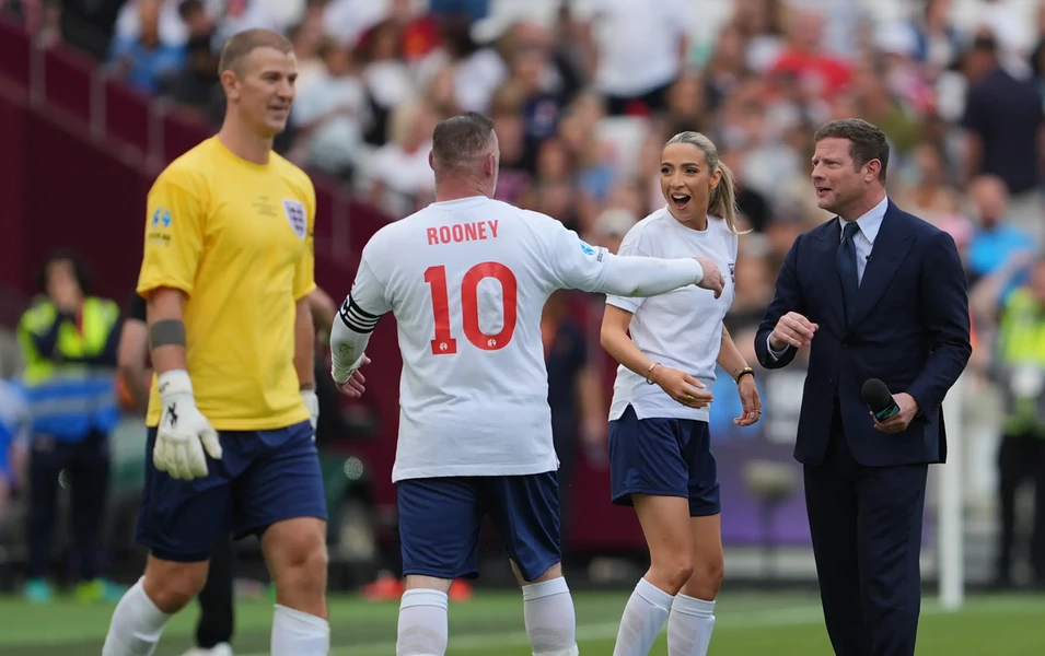 Fans claim Chloe Burrows was denied key Soccer Aid moment