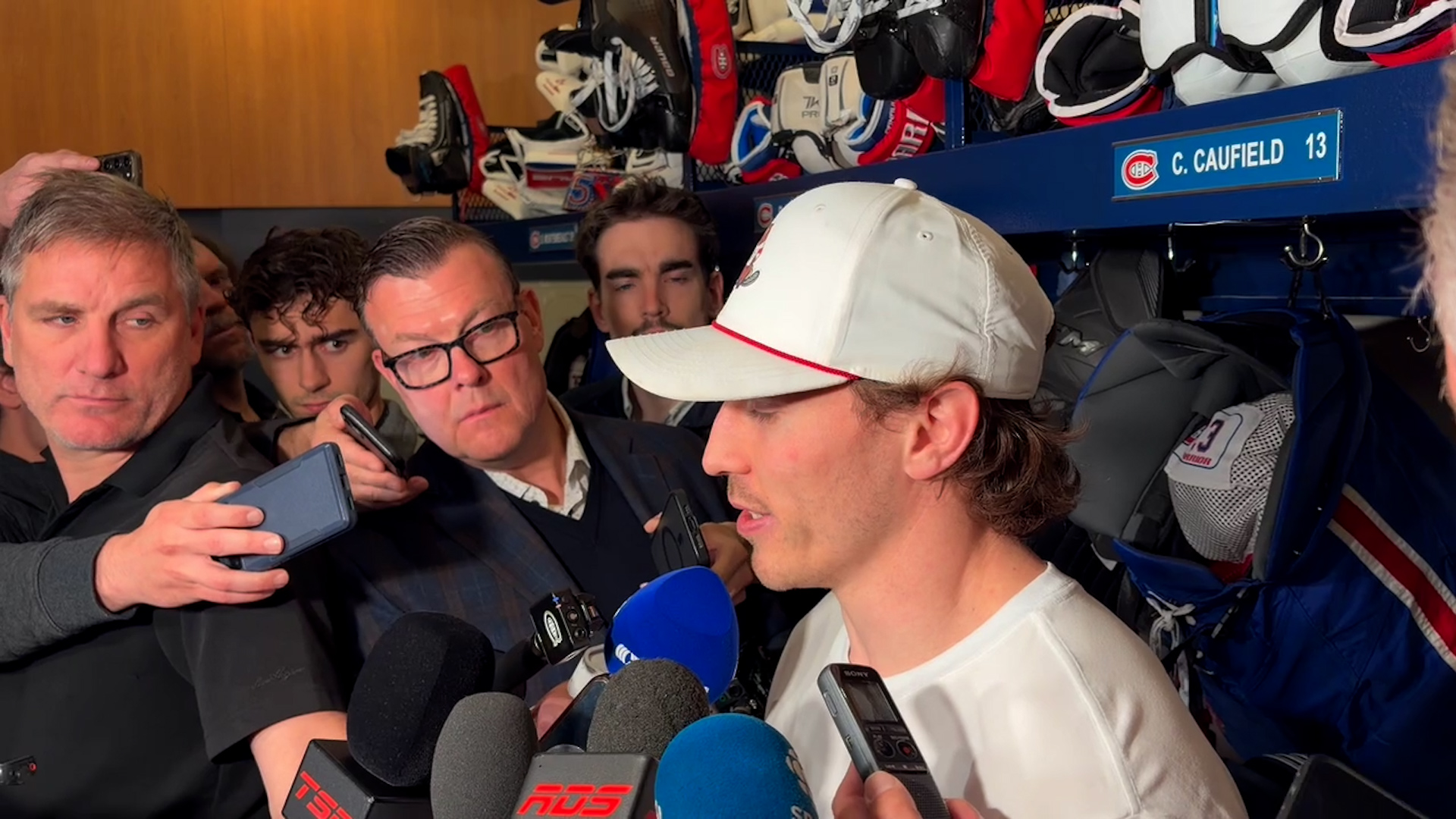 Gallagher delivers emotional goodbye to Canadiens