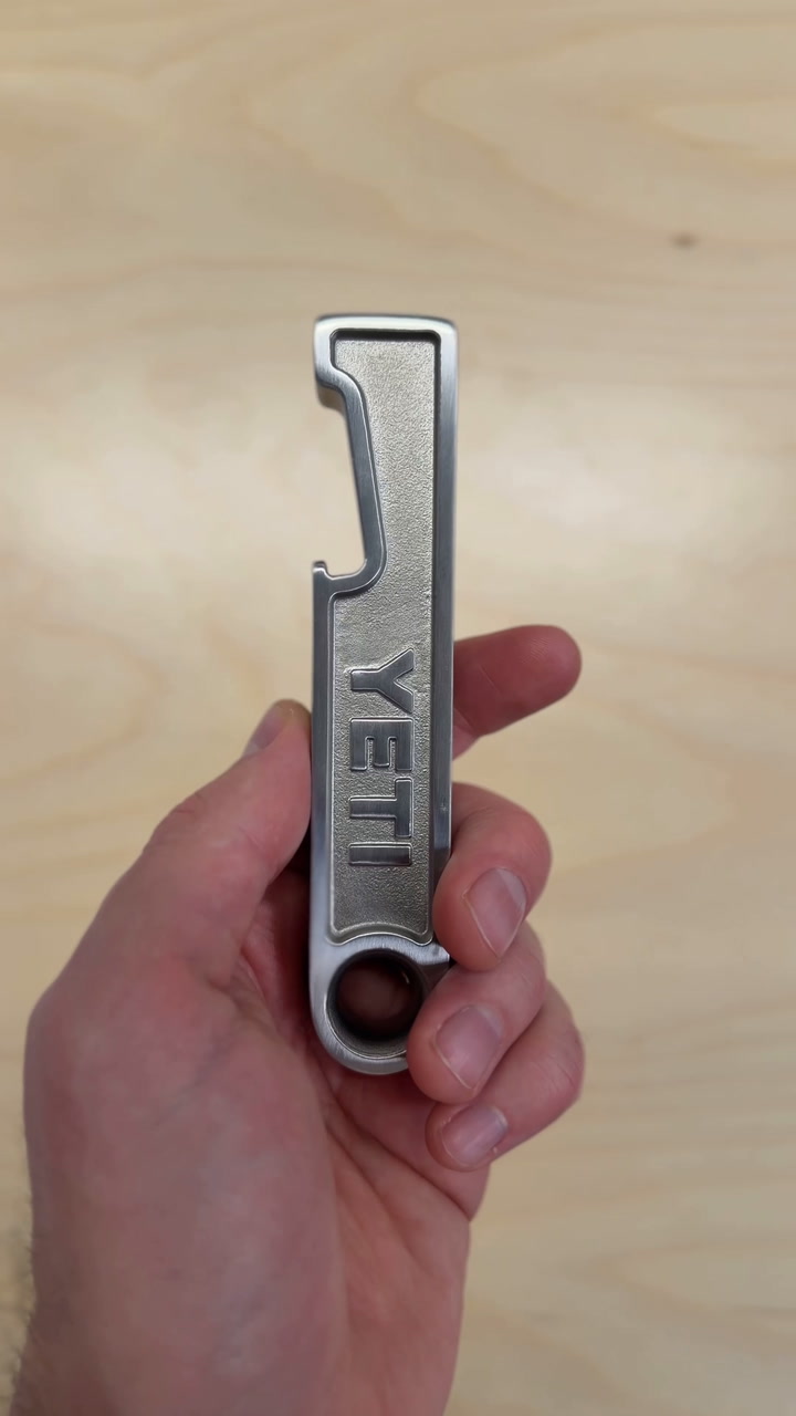 The Yeti Brick Bottle Opener