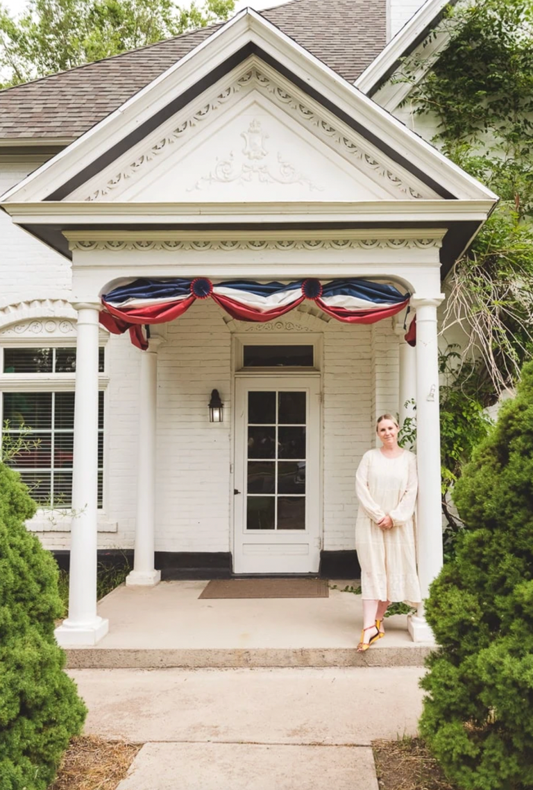 Try these 4th of July porch decor ideas for a fun and festive front entry