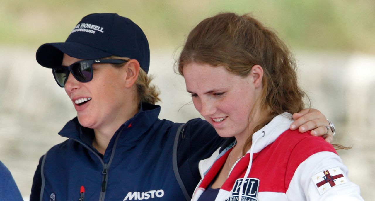 Zara Tindall and Peter Phillips have a little-known half sister who ...