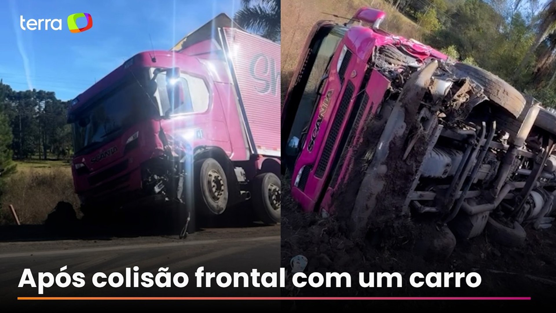 Veja como ficou o caminhão da influenciadora Gabriely Franciscon após ...