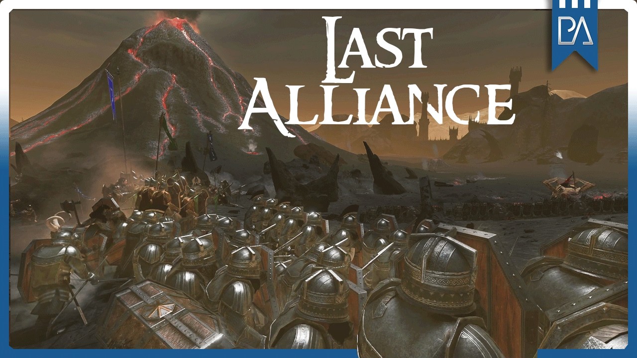 500 players recreate the Last Alliance battle