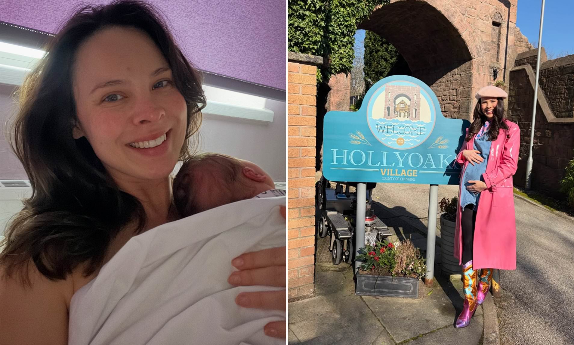 Hollyoaks star Jessamy Stoddart reveals she's welcomed her second child ...