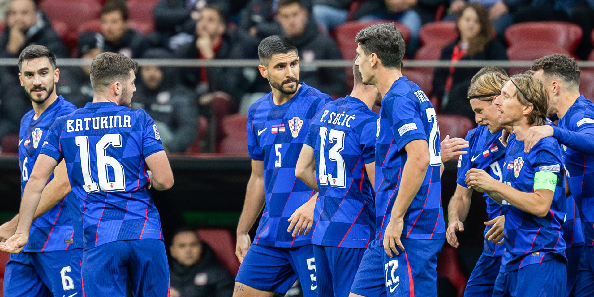 De WK selectie van Kroatië: twee ex-JPL spelers en uiteraard icoon Luka ...