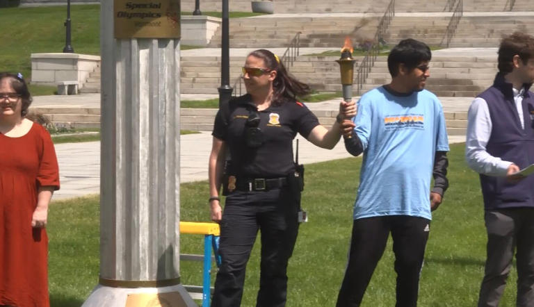 Law enforcement Torch Run kicks off for Special Olympics Vermont