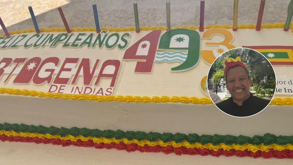 Ella es Carolina Pardo, la encargada de preparar el pastel que acompaña ...
