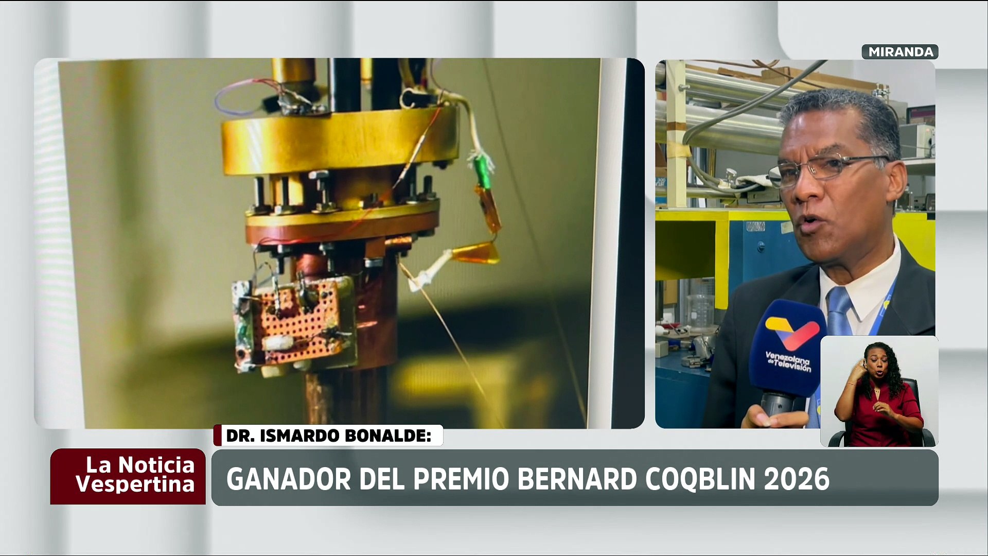 Doctor Ismardo Bonalde fue galardonado con el Premio Internacional de ...