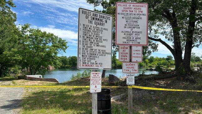 Redgranite Quarry closed; violations include drinking, fighting, graffiti