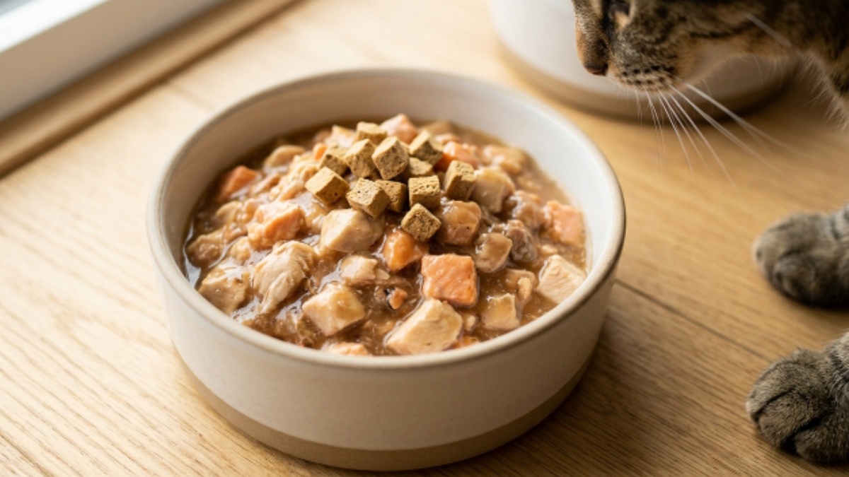 Why should you feed your cat wet food and not just kibble?