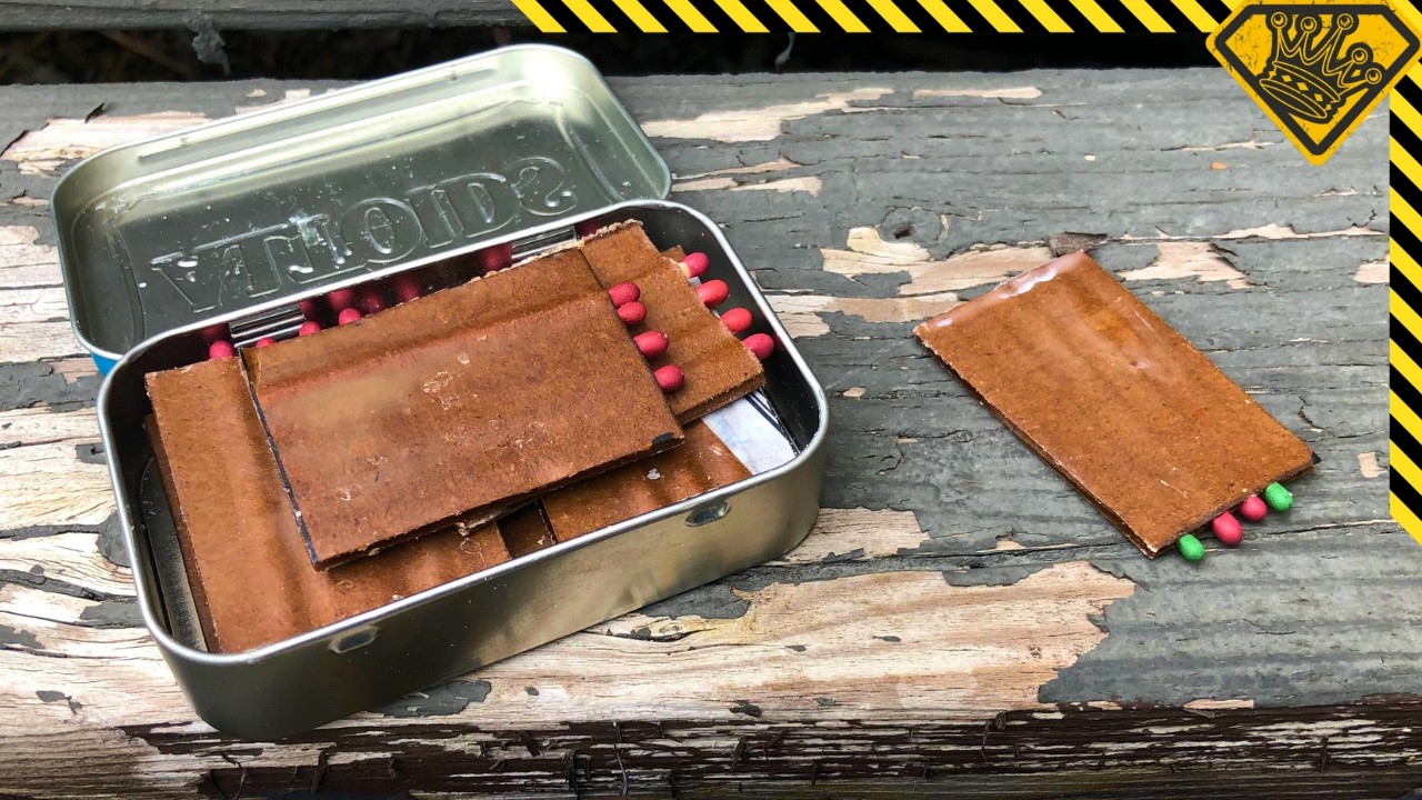 Super matches: The ultimate DIY firestarter