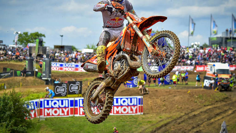 MXGP of Germany results: Coenen extends points lead after Herlings DNF ...