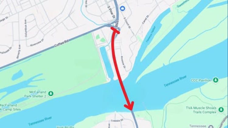 Delays expected during construction work on O'Neal Bridge in Florence