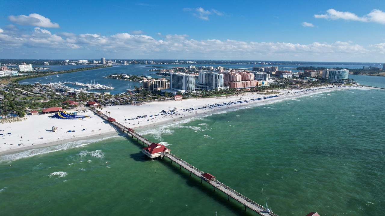 Cool sand, clear Gulf water, and a nightly pier party: Clearwater Beach ...