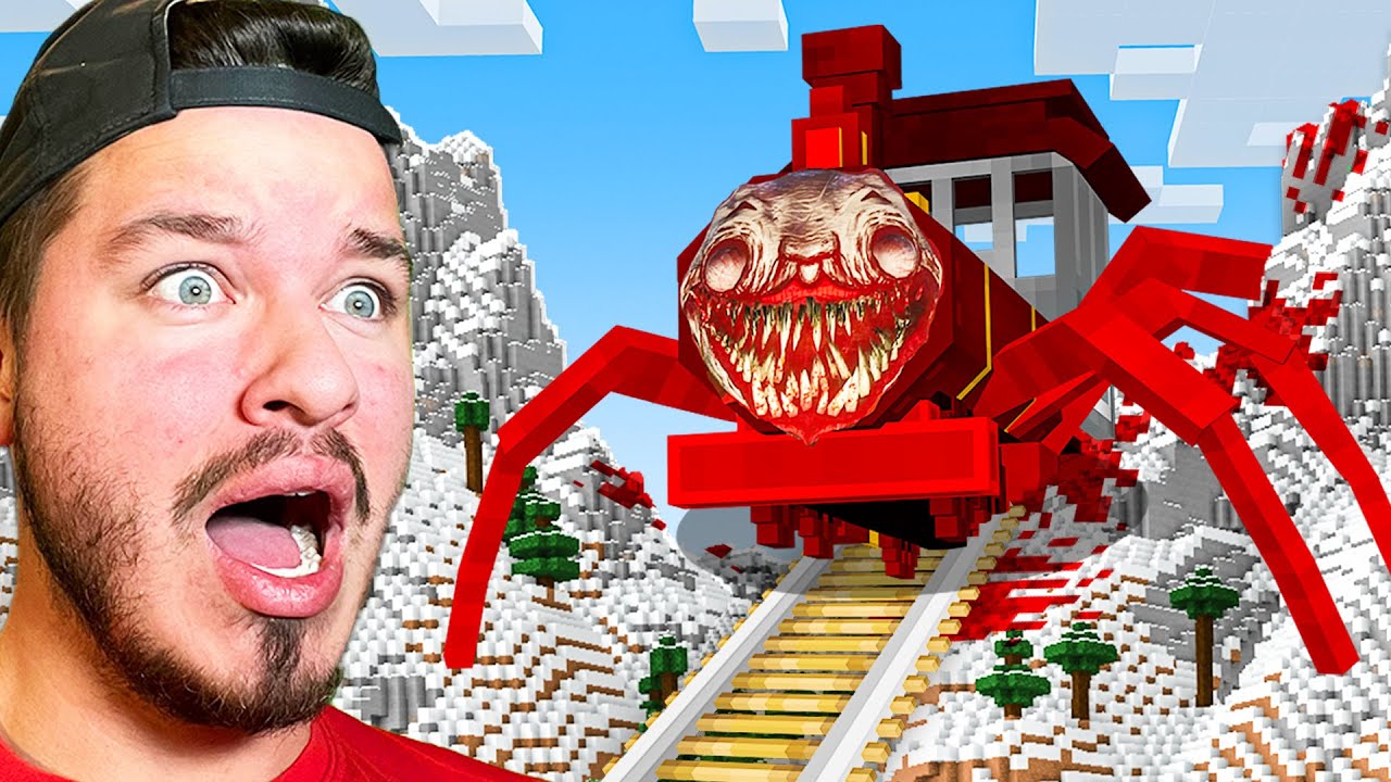 I fooled my friend with Choo Choo Charles in Minecraft