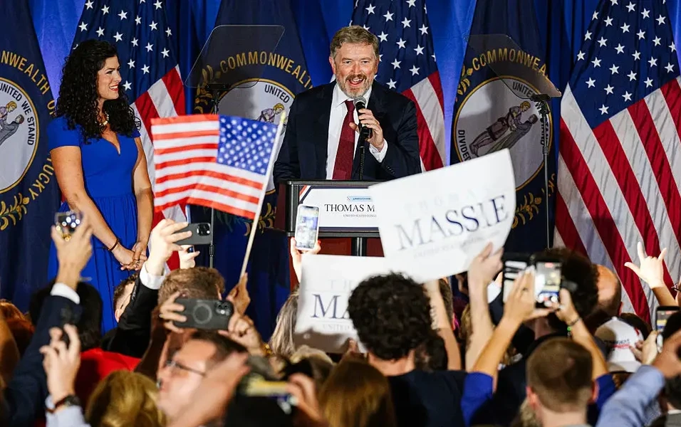 Massie warns Trump’s bill and Iran war could lock in soaring interest costs