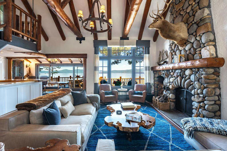 One of Tahoe's most secluded lakefront compounds - nearly century old ...
