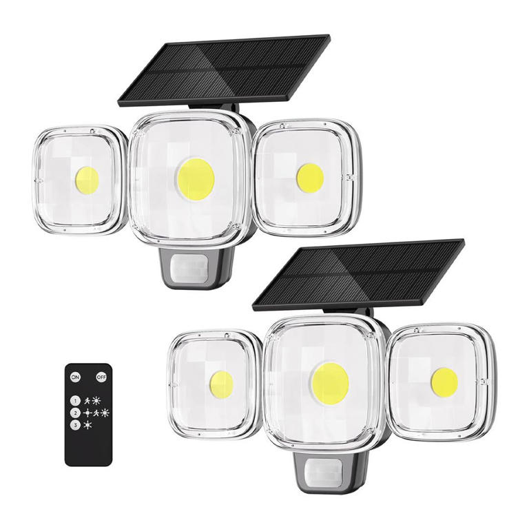 Amazon has bright outdoor solar lights on sale for almost 60% off