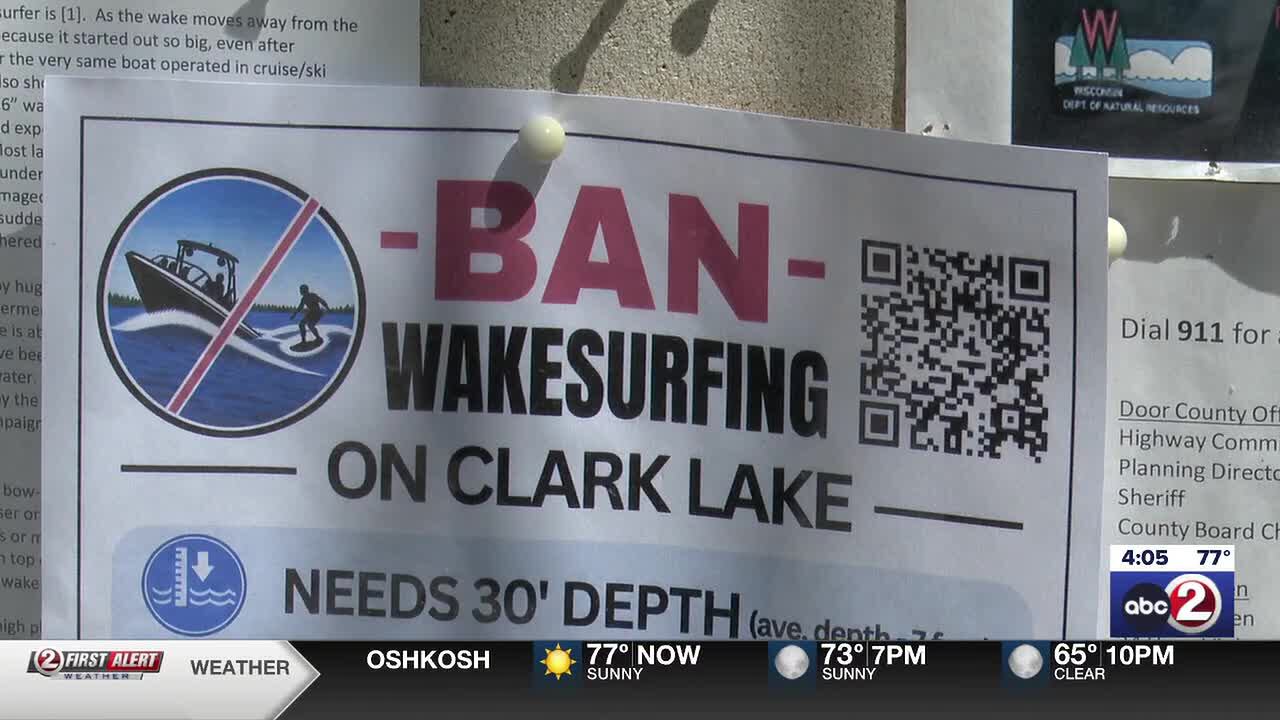 Clark Lake neighbors push back against wake surf boats