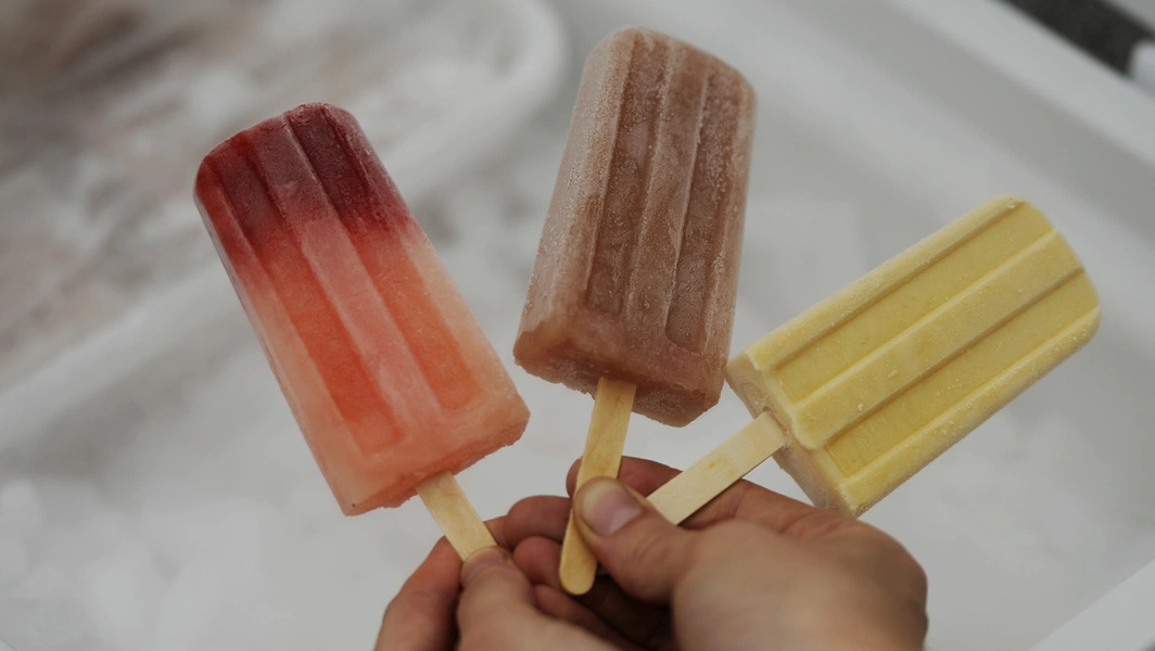 Homemade red, white and blue popsicles bring fresh twist to summer