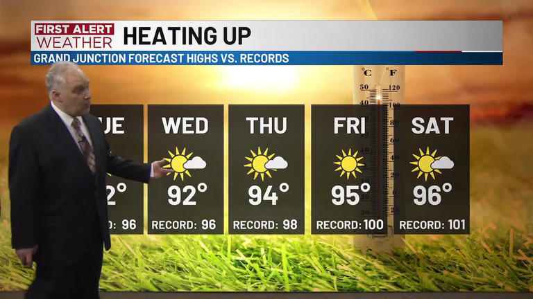 This first week of June starts to turn up the heat