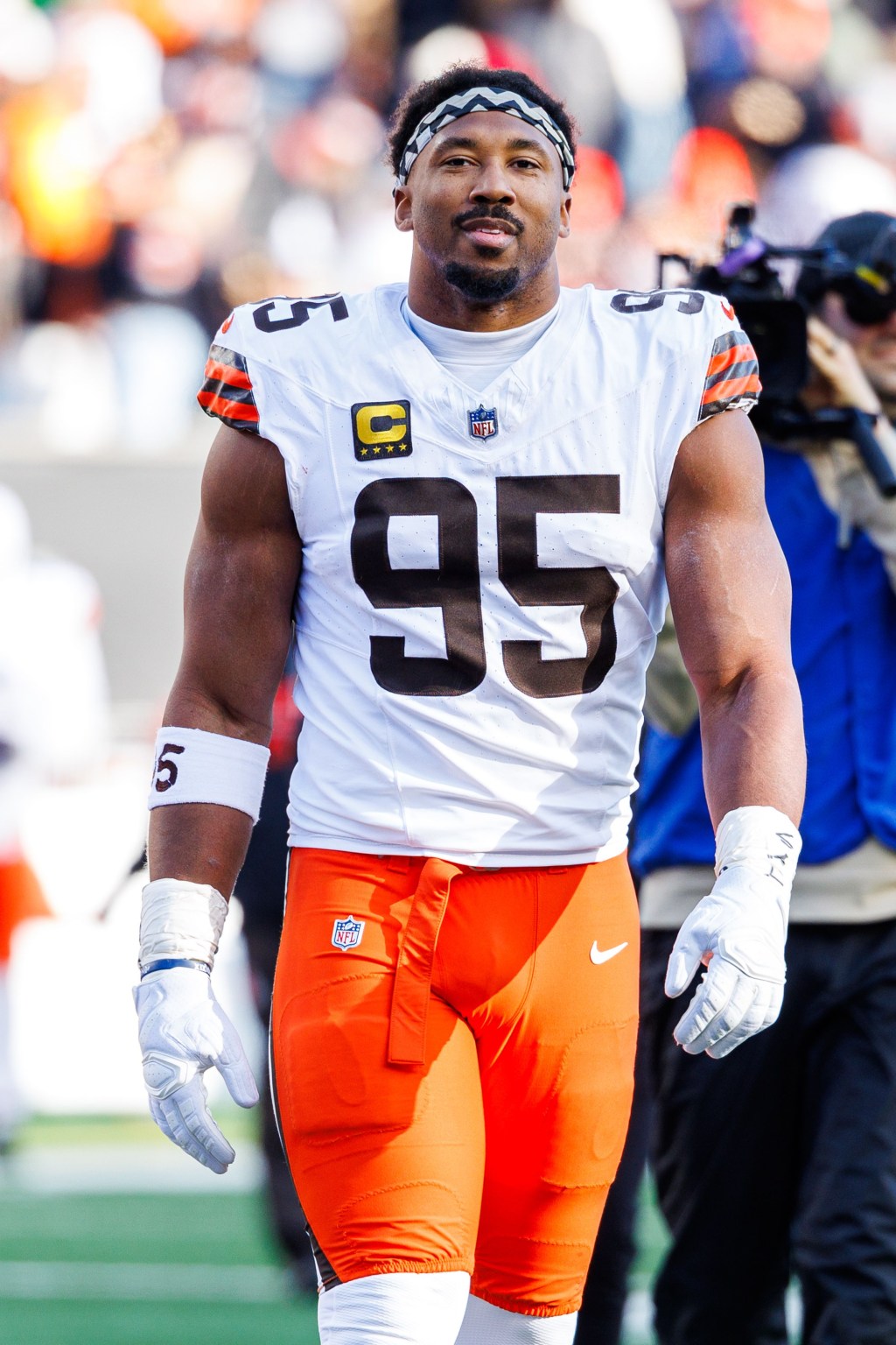 Jared Verse has five-word reaction to Myles Garrett trade