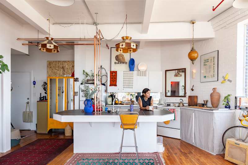 A ceramic artist lives in a former aluminum factory - and keeps her ...