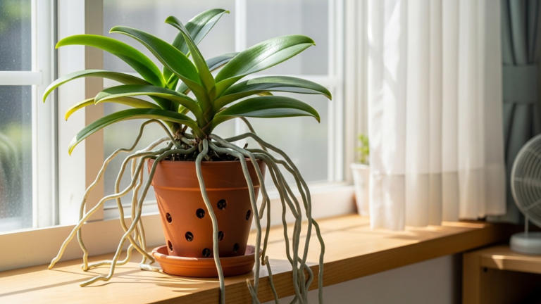 Para a orquídea durar anos, o macete não é molhar mais, mas reparar ...