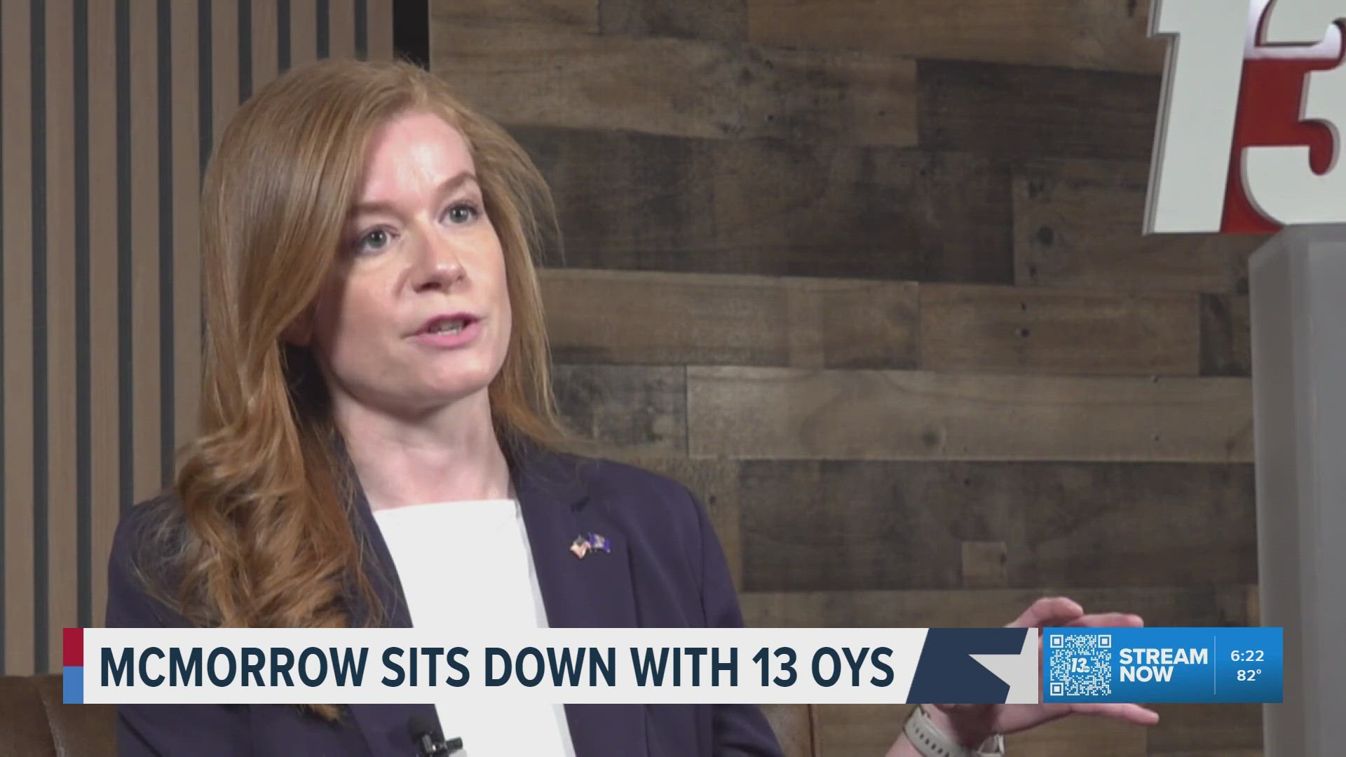 Mallory McMorrow sits down with 13OYS to discuss senate run