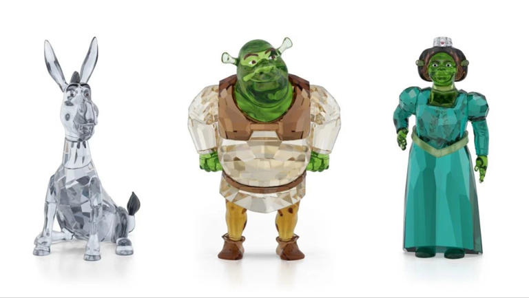Swarovski’s new 'Shrek' collection has crystal layers