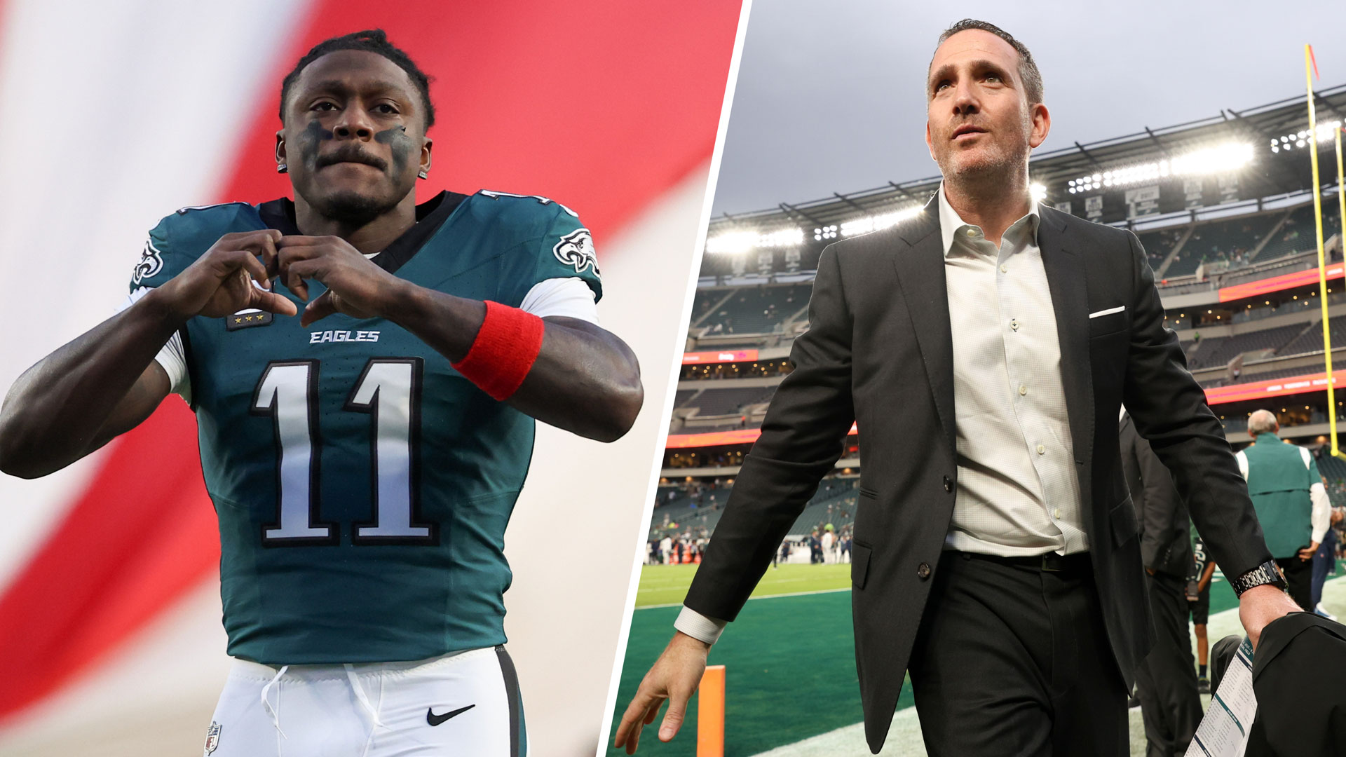 Howie Roseman explains why the Eagles traded AJ Brown
