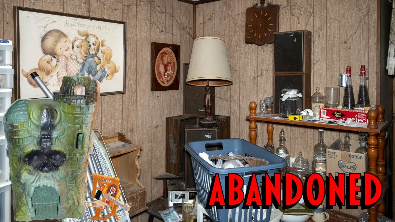 Exploring an abandoned time capsule house filled with belongings left ...