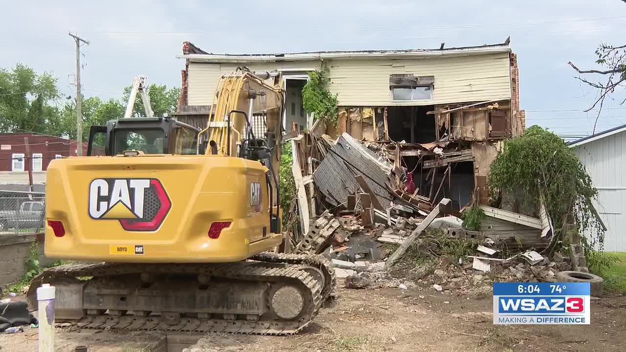 Demolition project looks to clean up city