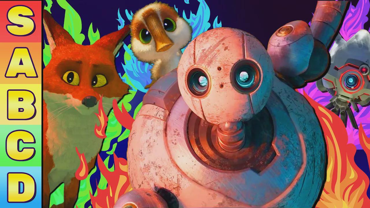 The wild robot characters: Worst to best (tier list!) 🤖