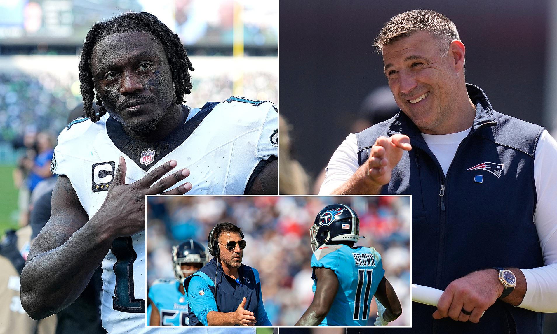NFL's worst-kept secret comes to fruition as AJ Brown is reunited with ...