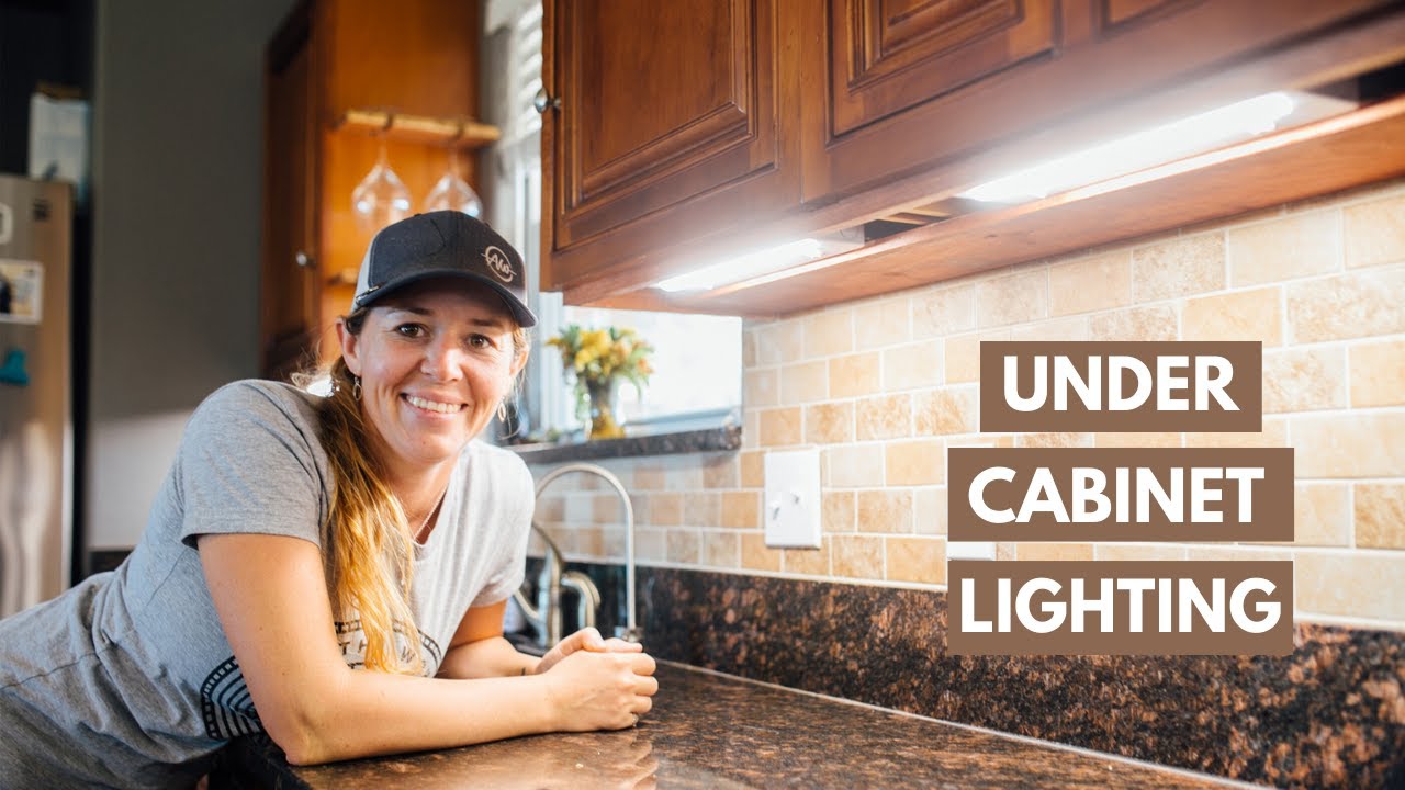 Brighten your kitchen in one day with under-cabinet lighting