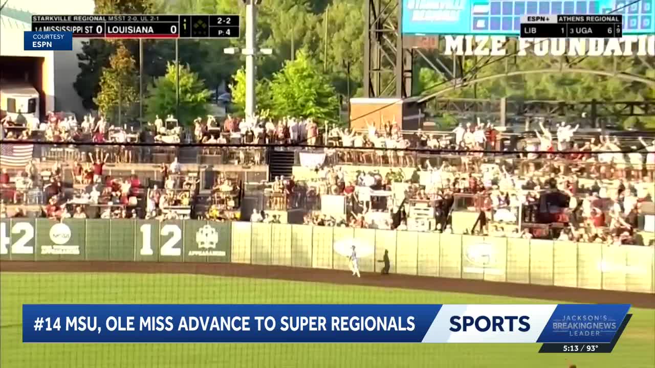 MSU and Ole Miss baseball advance
