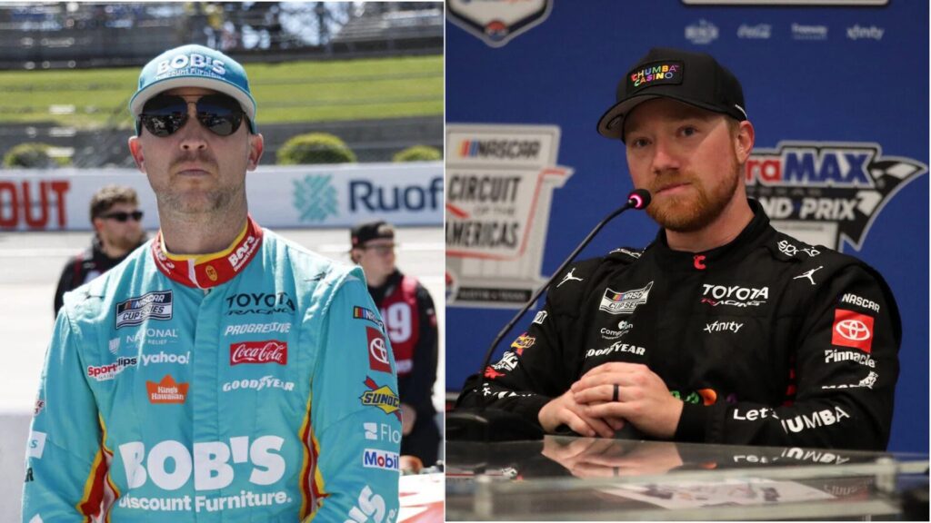 Denny Hamlin already conceding to Tyler Reddick in regular season ...