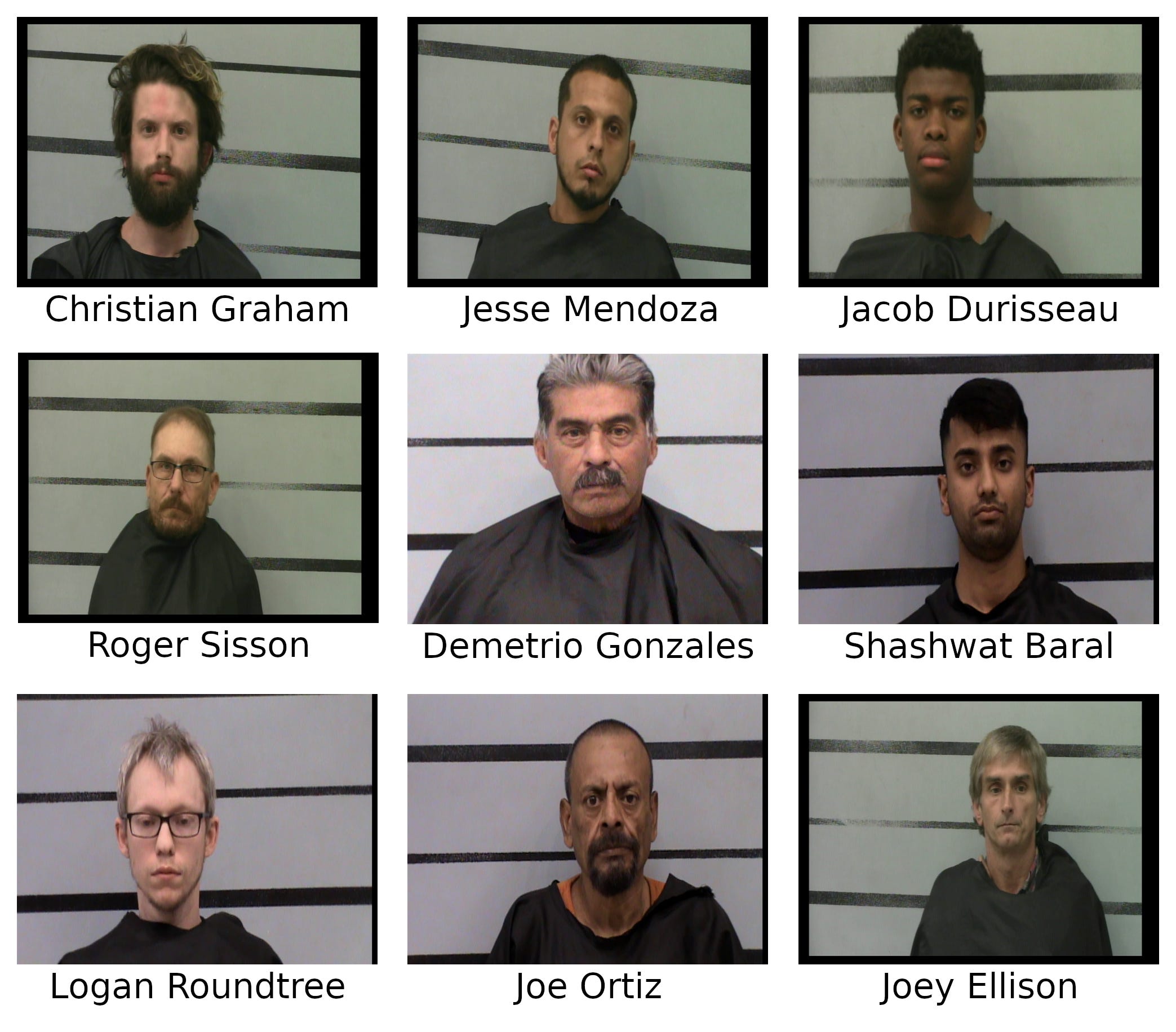 Nine arrested in Lubbock online solicitation undercover operation
