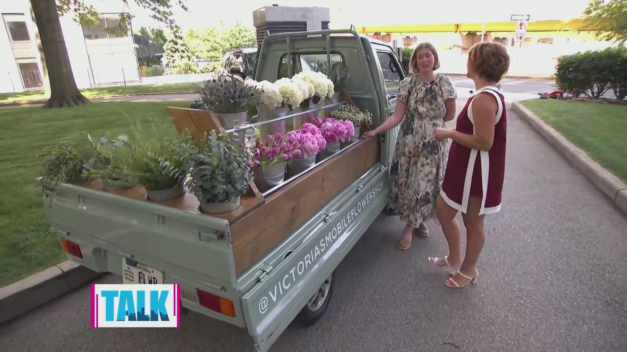 Victoria's mobile flower shop