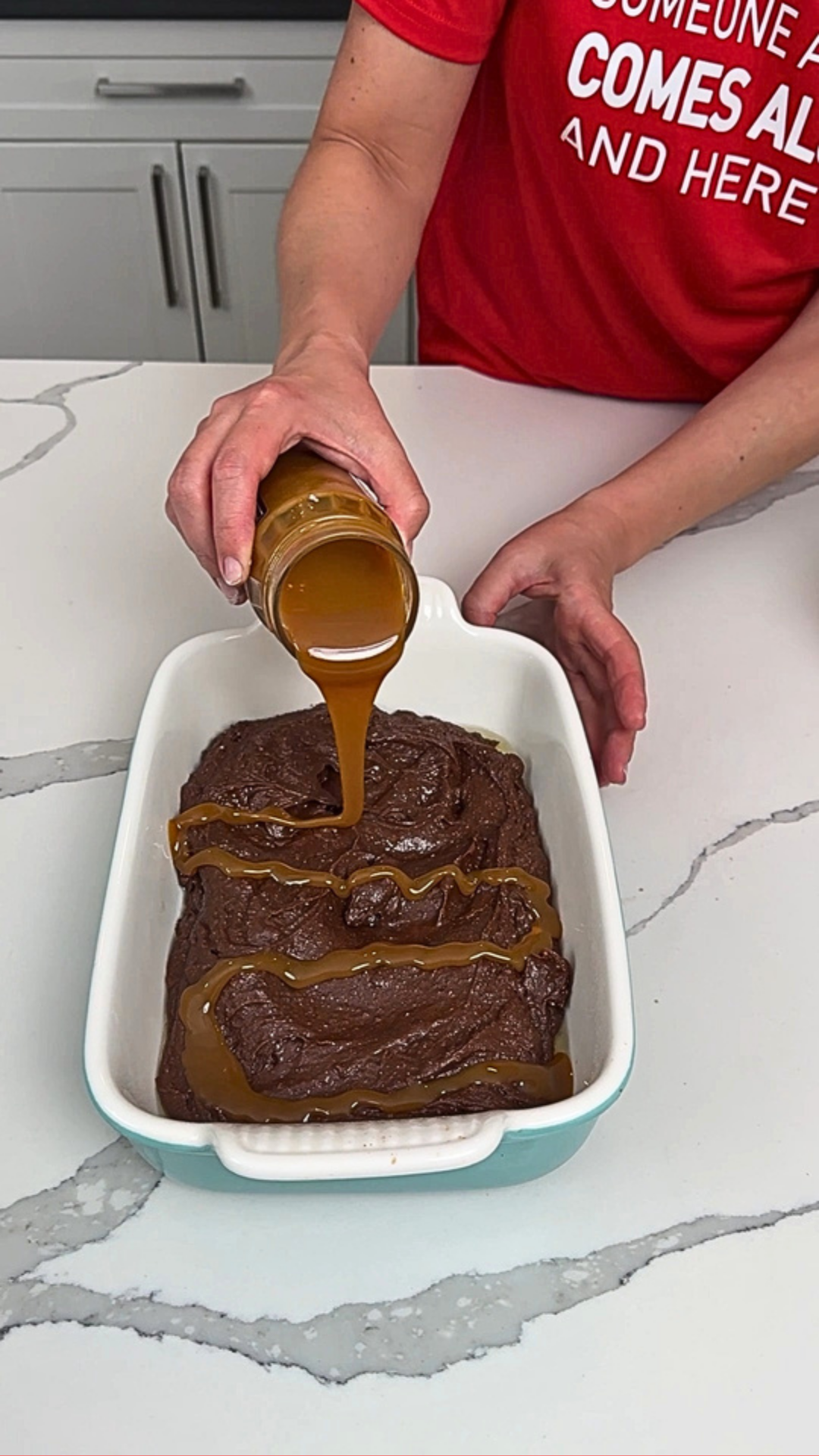 Rolo brownies chocolate dessert recipe