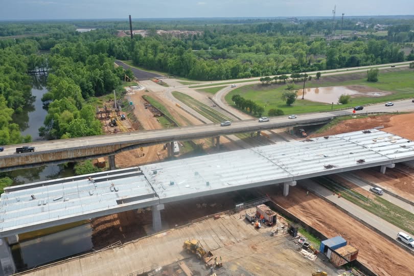 Jimmie Davis Bridge lane closures for painting, system work