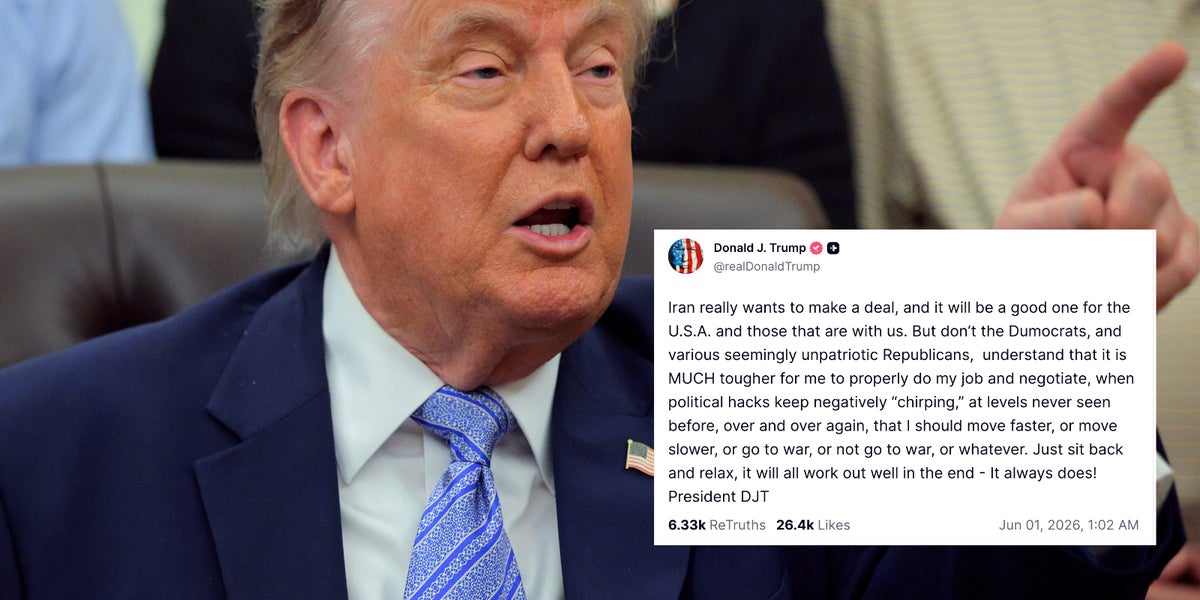 Trump's bonkers advice for people worried about the Iran war does the ...
