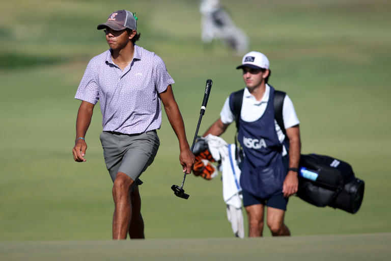 Charlie Woods wins 2-for-1 playoff to qualify for 2026 US Junior Amateur