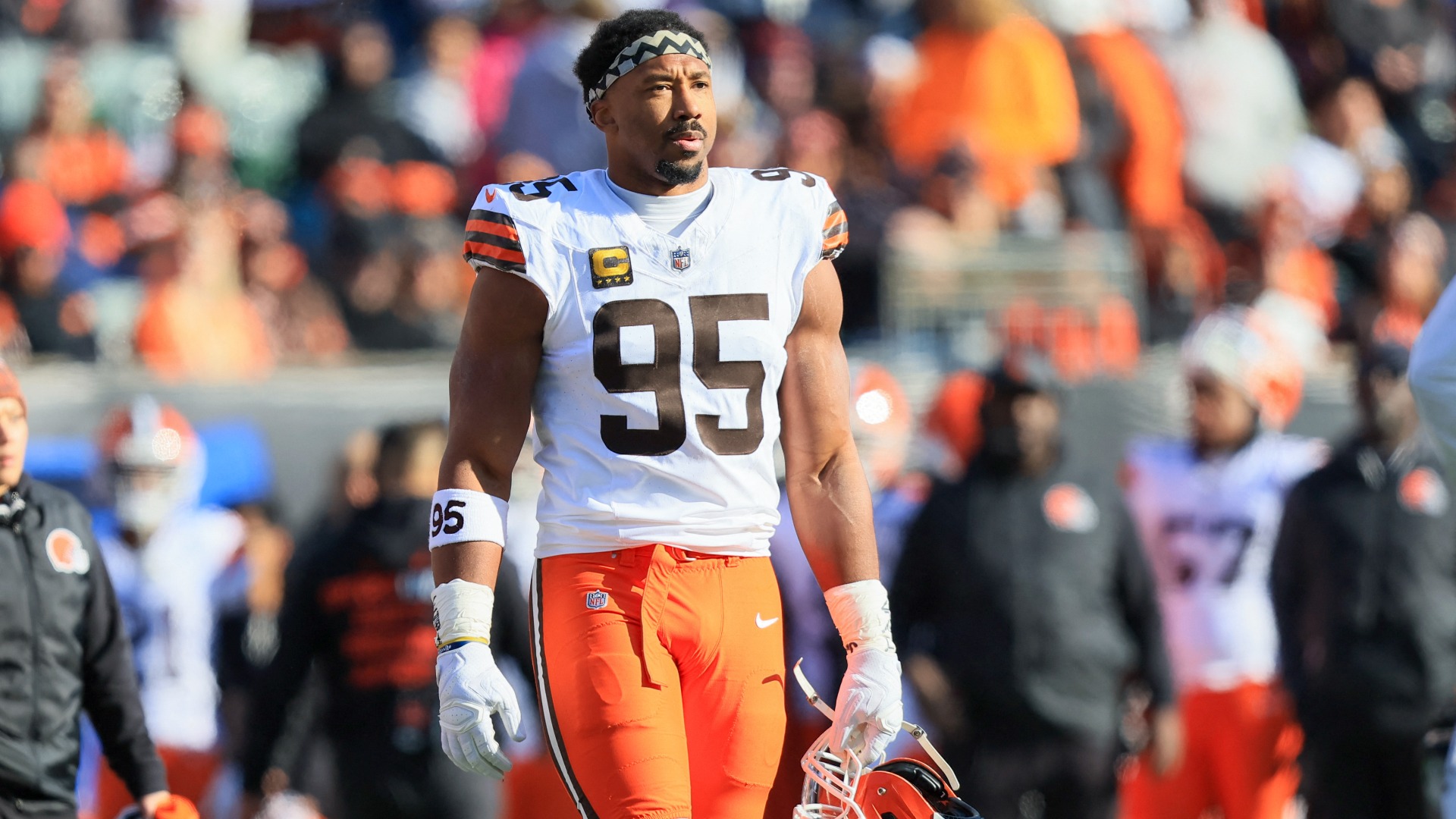 Myles Garrett joins LA Rams in historic NFL trade deal