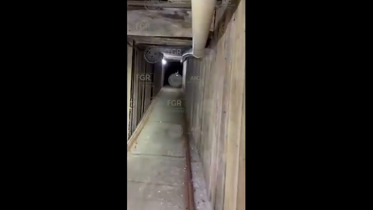 Secret tunnel leading from Tijuana to the US discovered